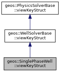 GEOS: geos::SinglePhaseWell::viewKeyStruct Struct Reference